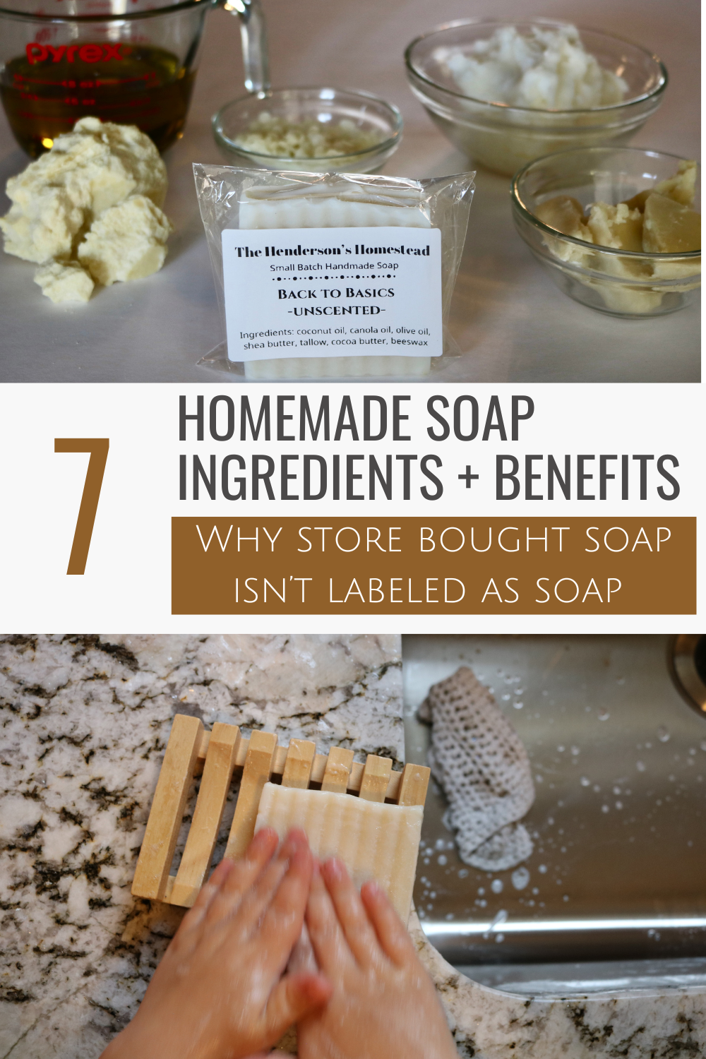 Why Handmade Soap Is Better - The Henderson's Homestead